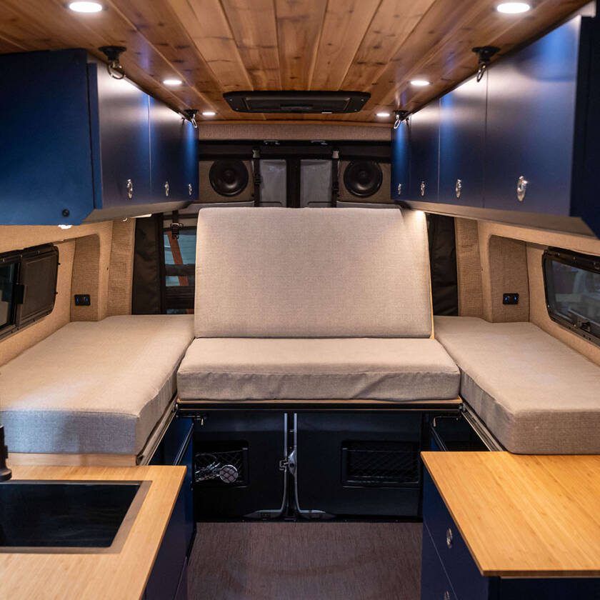 Floor Plan - Highland Vans