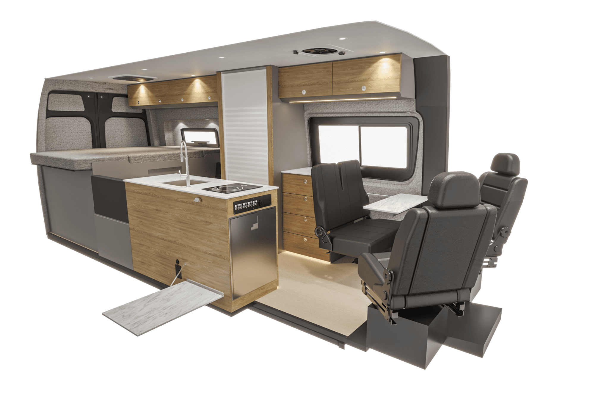 Materials and Finishes - Highland Vans